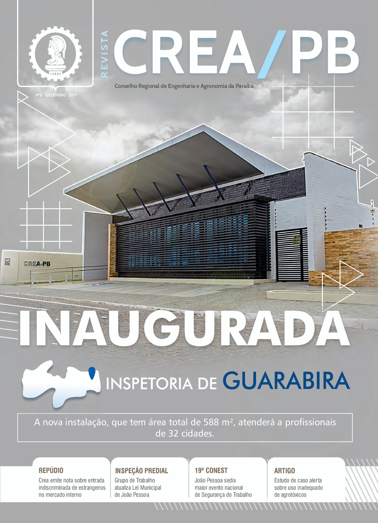 Revista Crea-PB Dezembro/2017 – CREA-PB Conselho Regional de Engenharia ...