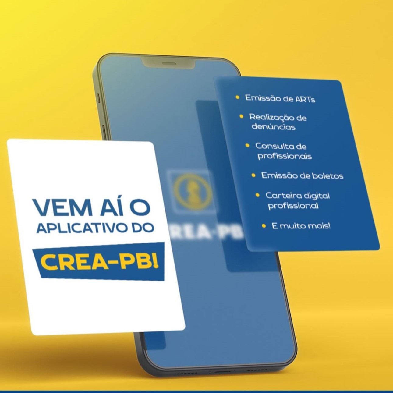 Crea-PB inova com novo aplicativo – CREA-PB Conselho Regional de ...